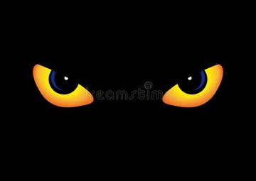 Predator eyes stock vector. Illustration of predator, wildlife - 5226179