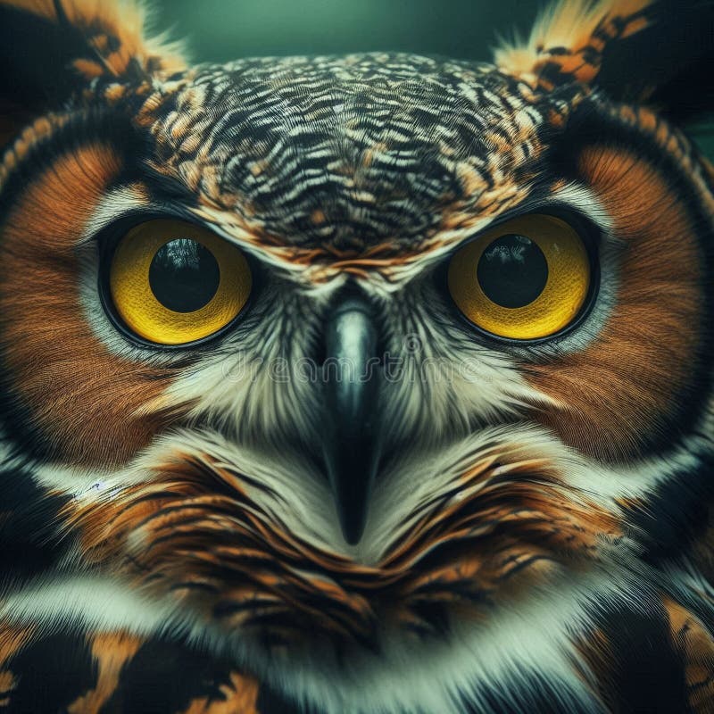 A Predatorâ€™s Intense Observation Stock Illustration - Illustration of ...