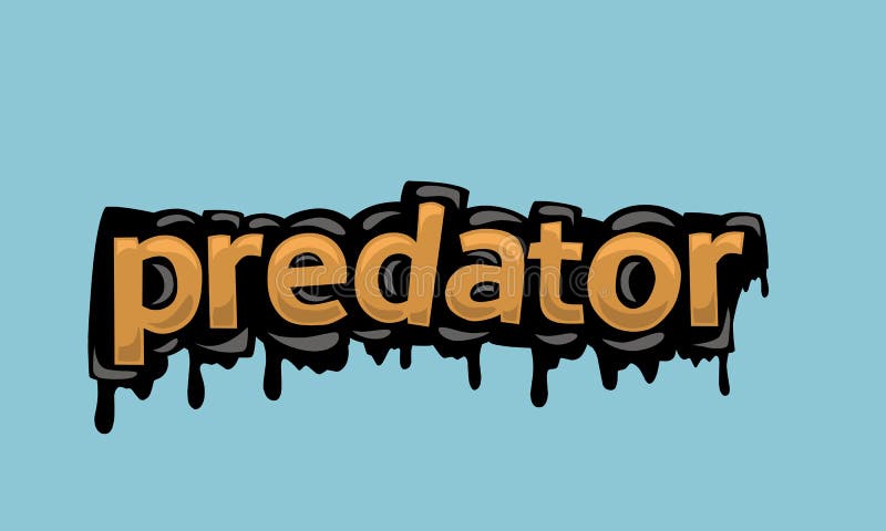 Predator Writing Stock Illustrations – 336 Predator Writing Stock ...