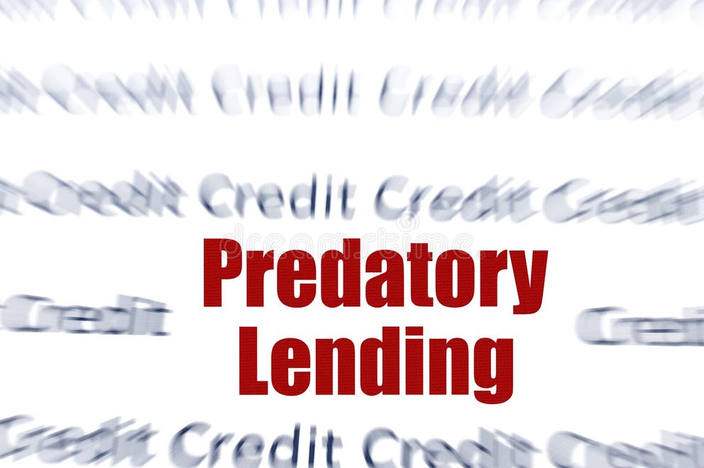 Predatory Lending concept stock photo. Image of risky - 116346734