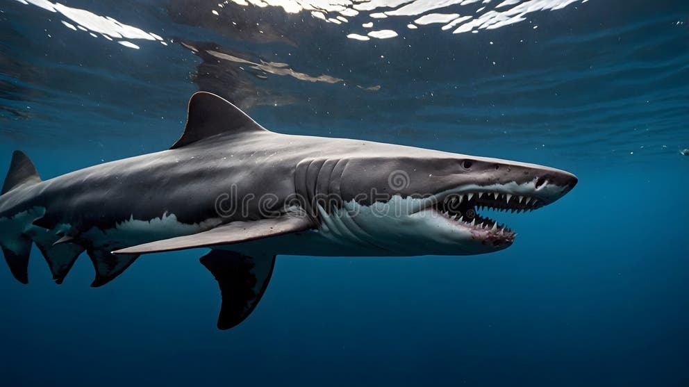 Predatory Moment: Goblin Shark Snapping Prey with Its Remarkable Jaw ...