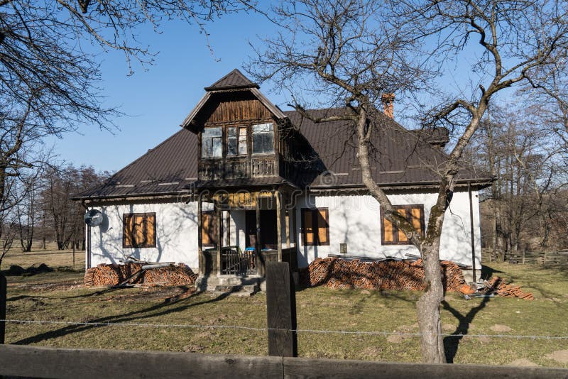 Predelut Village, Brasov County, Romania Stock Image - Image of brasov ...
