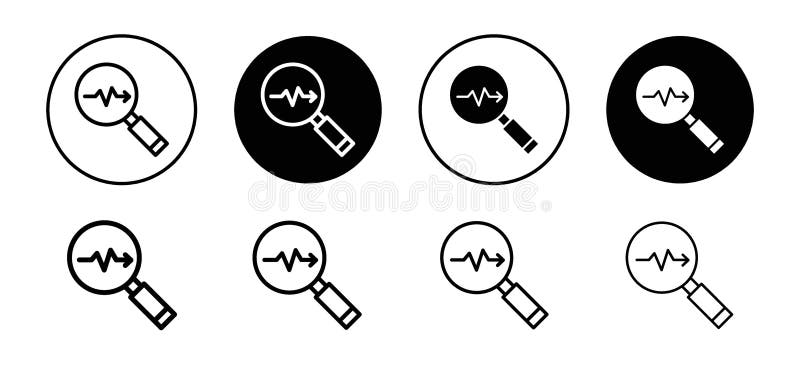 Prediction Icon Vector Set Collection for Web Stock Illustration ...