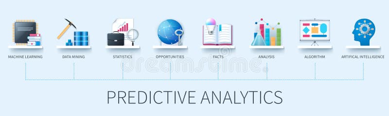 Predictive Analytics Vector Infographics in 3d Style Stock Vector ...