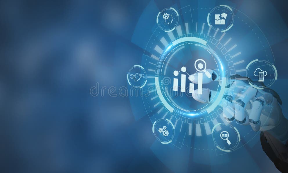 Predictive Analytics, Data Visualization, Business Forecasting Concept ...