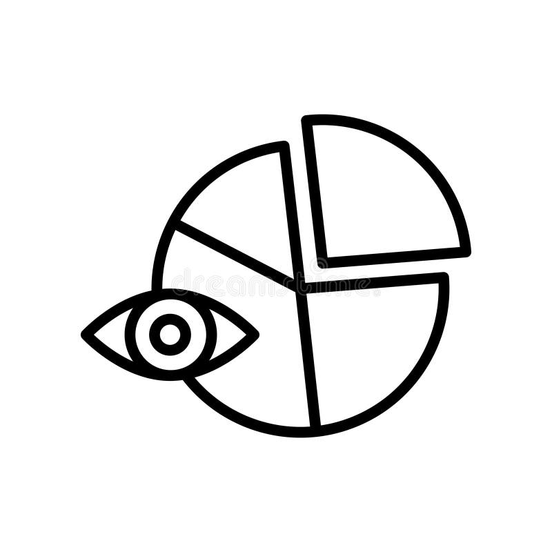 Predictive analytics icon stock illustration. Illustration of risk ...