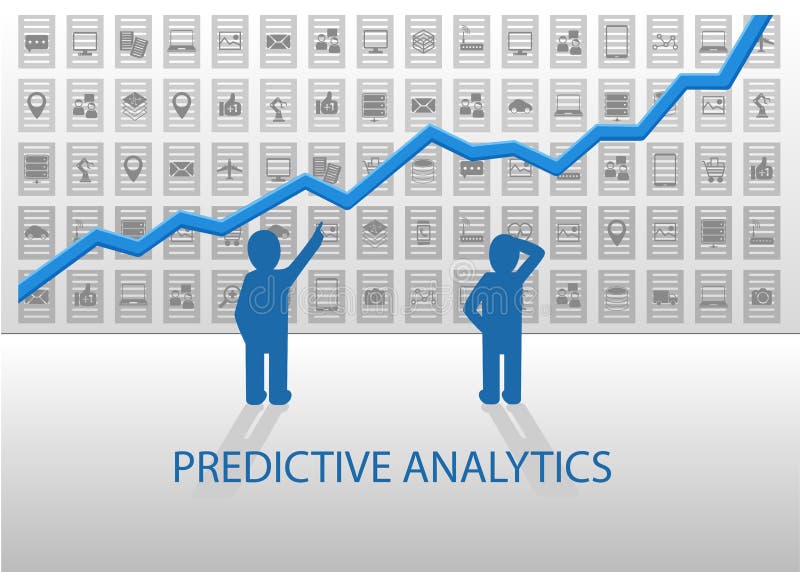 Predictive Web and Data Analytics Icons. Globe and World Map with ... Predictive Web and Data Analytics Icons. Globe and World Map with ...
