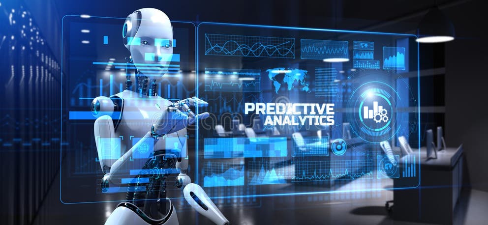 Predictive Analytics Leveraging Data for Forecasting Illustrated with a Robot Pressing a Button ...