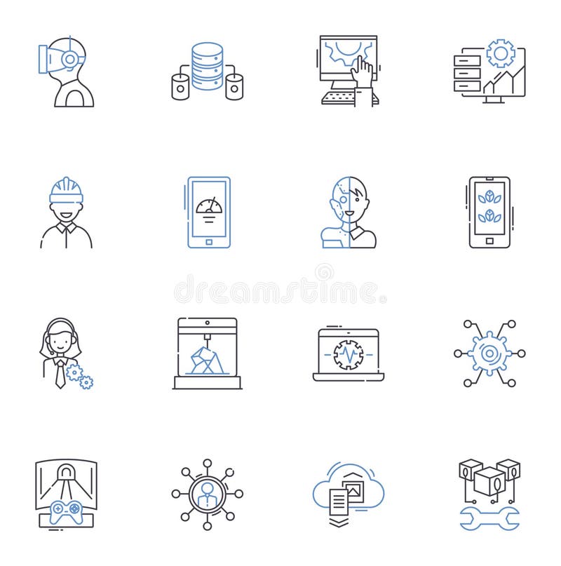 Predictive Analytics Line Icons Collection. Forecasting, Modeling ... Predictive Analytics Line Icons Collection. Forecasting, Modeling ...