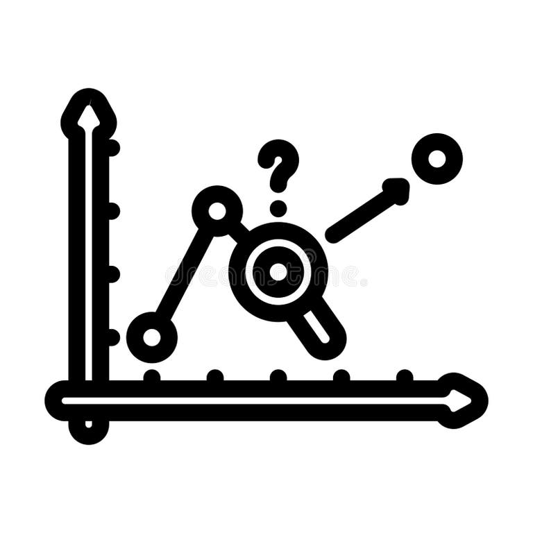 Predictive Analytics Machine Learning Line Icon Vector Illustration ...