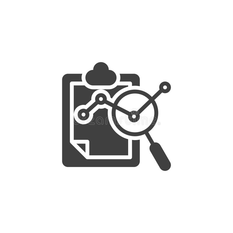 Predictive Analytics Vector Icon Stock Illustration - Illustration of ...
