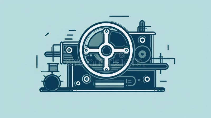 A Predictive Maintenance Icon Representing the Use of Data Analysis To ...