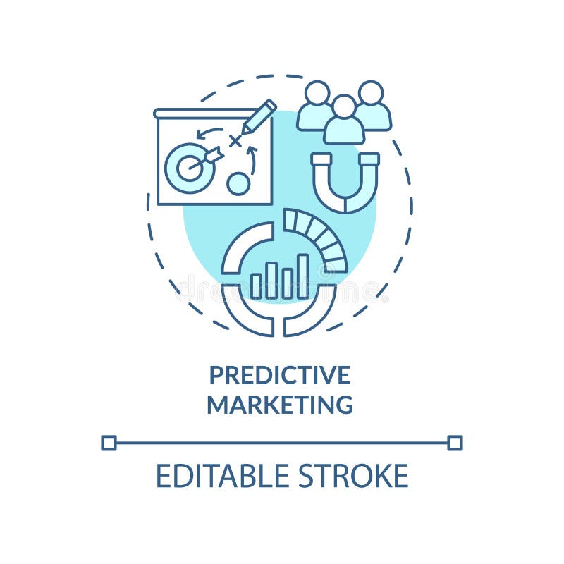 Predictive Marketing Turquoise Concept Icon Stock Vector - Illustration ... Predictive Marketing Turquoise Concept Icon Stock Vector - Illustration ...