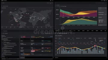 Predictive Modelling Using AI Algorithms Stock Illustration - Illustration of interface ...