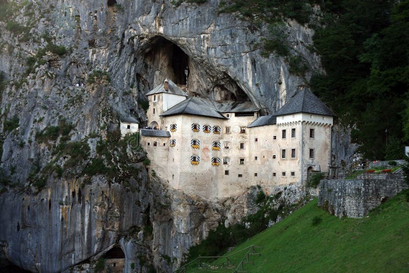 Predjama Castle stock image. Image of fort, history, romance - 7227743