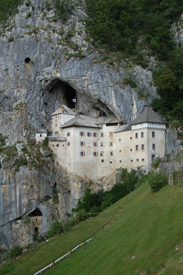 Predjama Castle stock image. Image of fortification, fort - 8603093