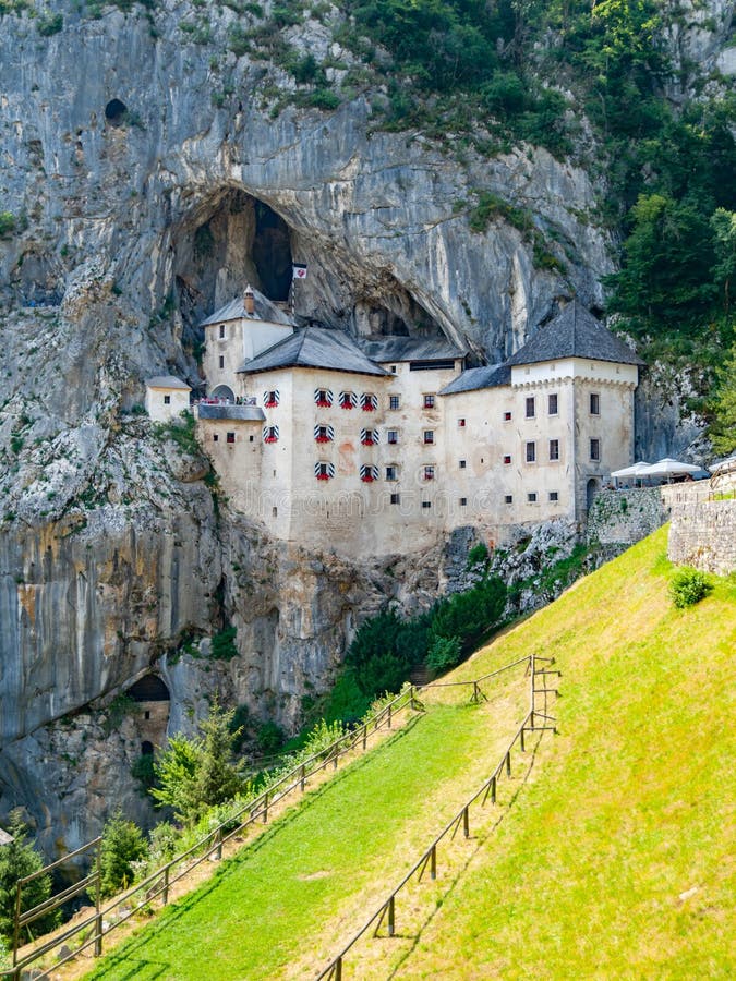 Predjama Castle stock image. Image of architecture, building - 58553125