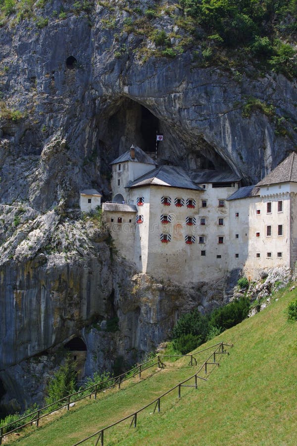 Predjama castle editorial stock image. Image of fortress - 62259609