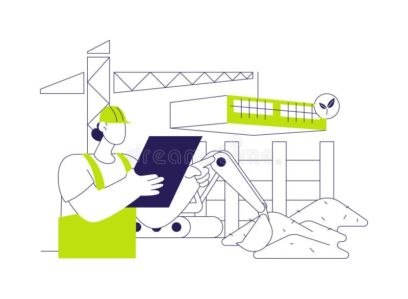 Prefab House Abstract Concept Vector Illustration. Stock Vector ...