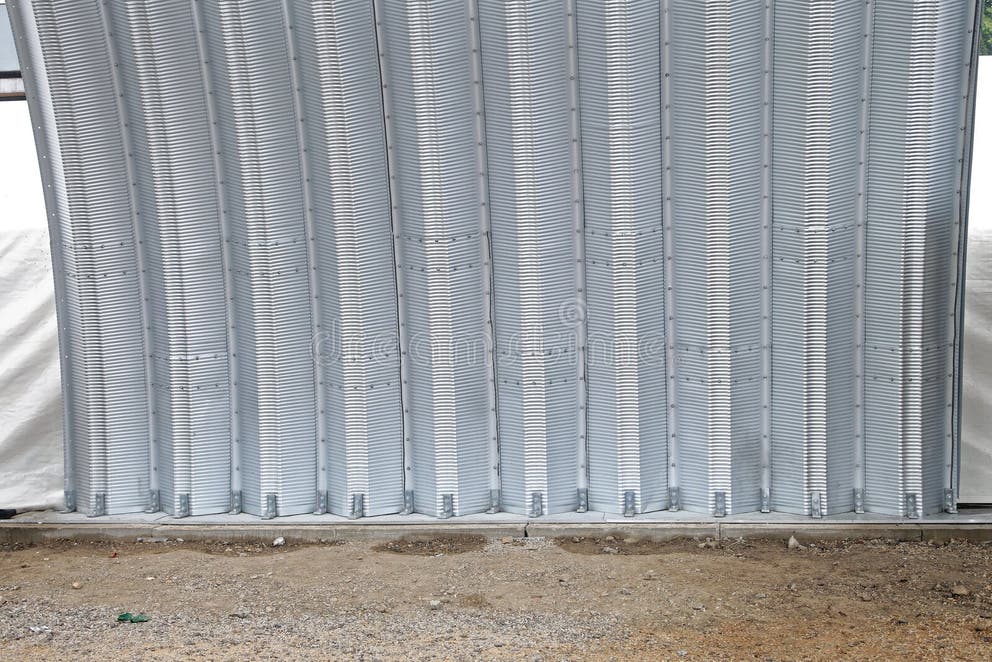 Prefabricated Arch Hall stock photo. Image of structure - 75271934