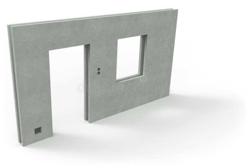 Prefabricated House Building Stock Image - Image of architecture ...