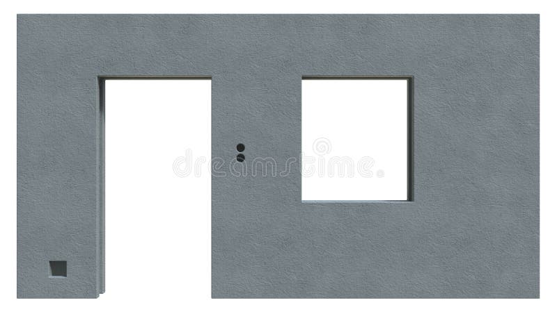 Prefabricated House Component Stock Image - Image of cement, rendering ...