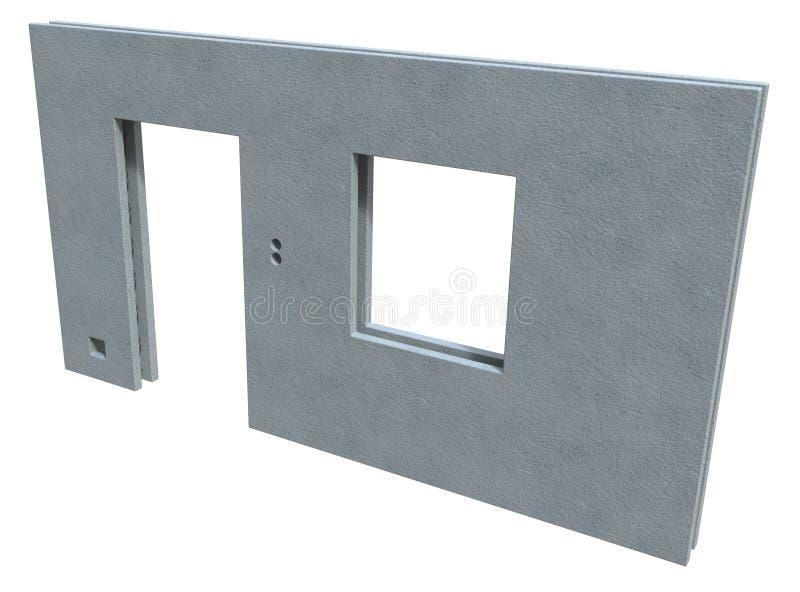 Prefabricated House Component Stock Image - Image of material, home ...