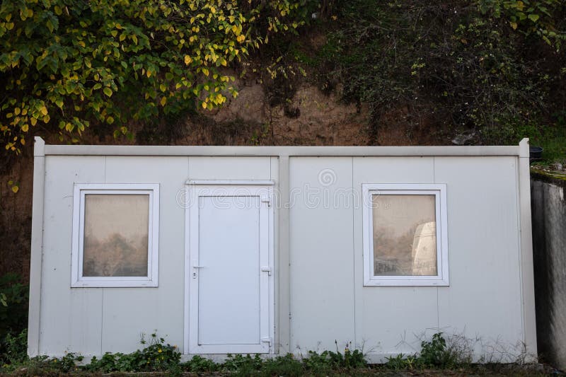 Mobile Container Office Unit Construction Site Stock Photos - Free ...