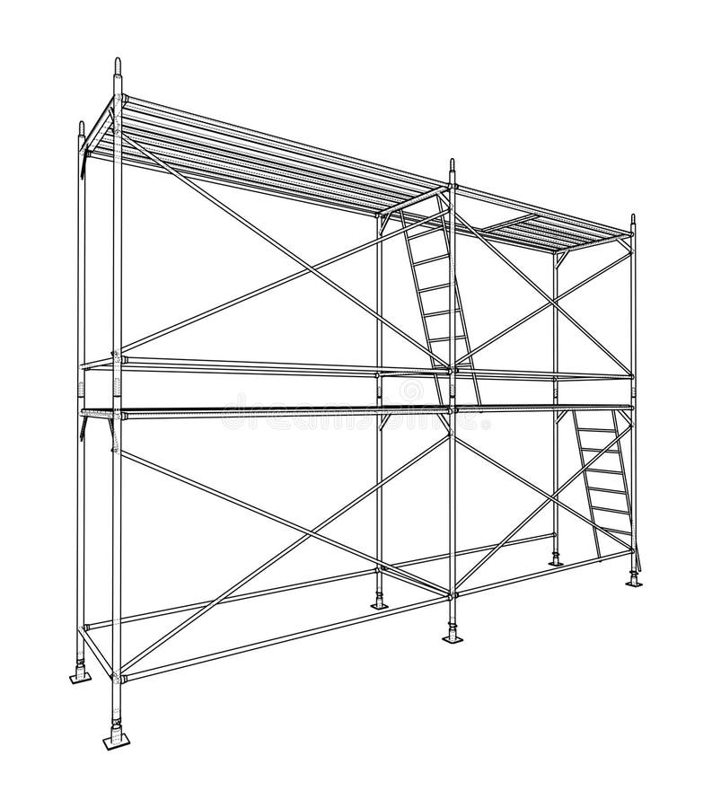 Scaffolding Graphics Stock Illustrations – 216 Scaffolding Graphics ...