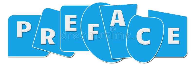 Introduction Blue Bottom Rings Stock Illustration - Illustration of ...