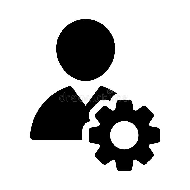 Preference Vector Glyph Flat Icon Stock Vector - Illustration of ...