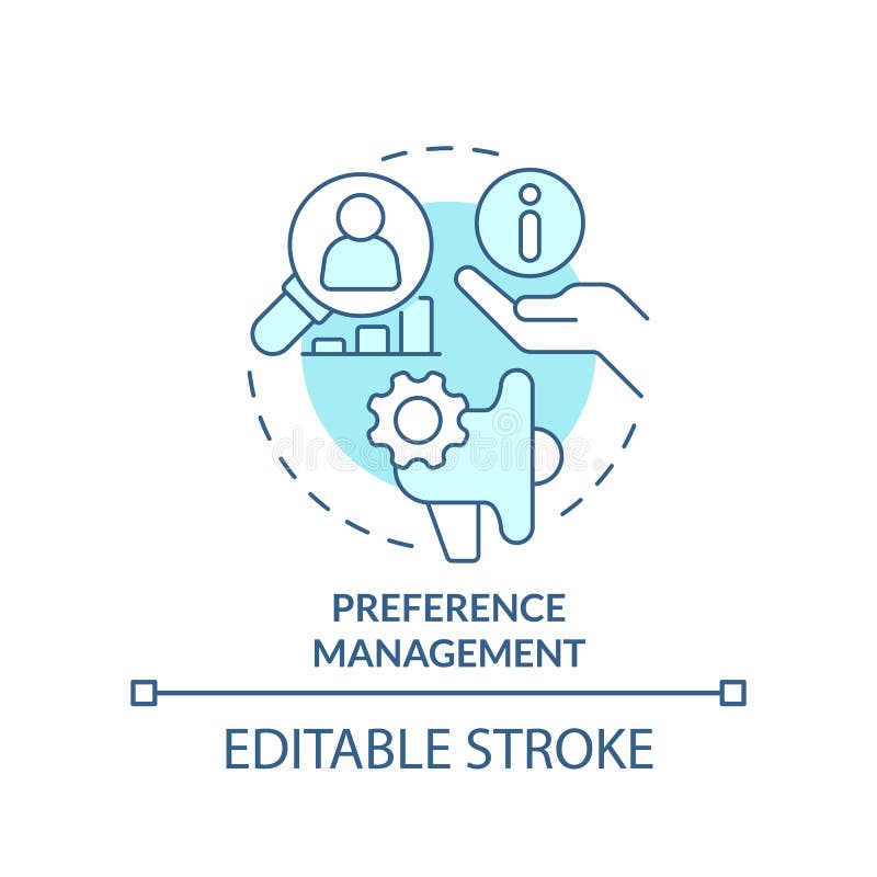 Preference Management Stock Illustrations – 613 Preference Management ...
