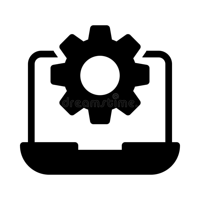 Preference Glyph Flat Vector Icon Stock Vector - Illustration of line ...