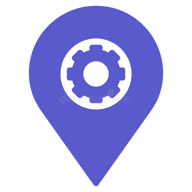 Preferences Location Isolated Vector Icon Which Can Easily Modify or ...