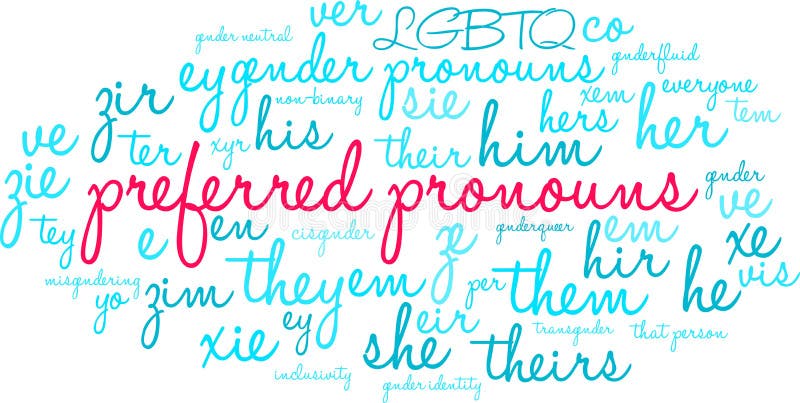 Preferred Pronouns Stock Illustrations – 288 Preferred Pronouns Stock ...