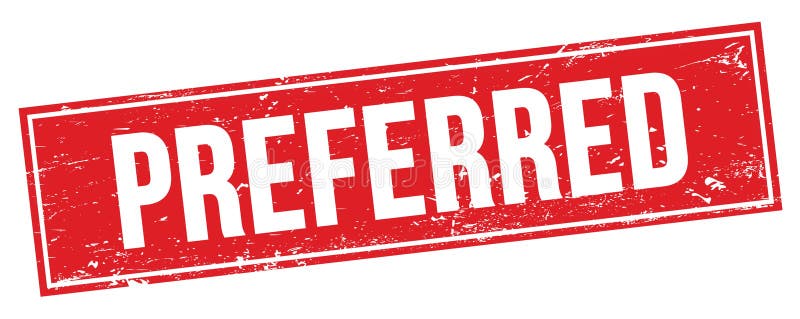 PREFERRED Text Written on Red Vintage Round Stamp Stock Illustration ...