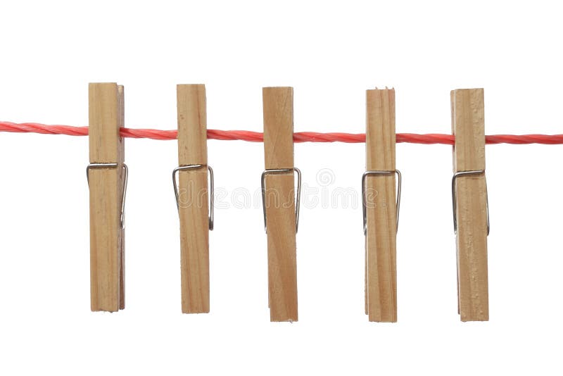 Pregador De Roupa De Madeira Foto de Stock - Imagem de beliscadura ...