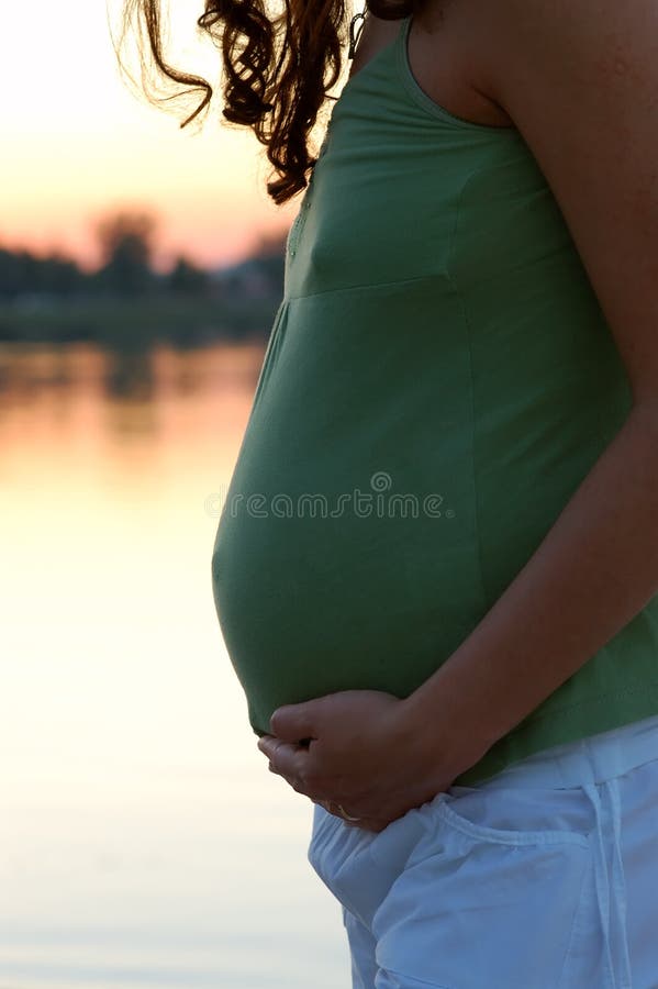 Pregnancy stock photo. Image of pregnant, color, orange - 2792358
