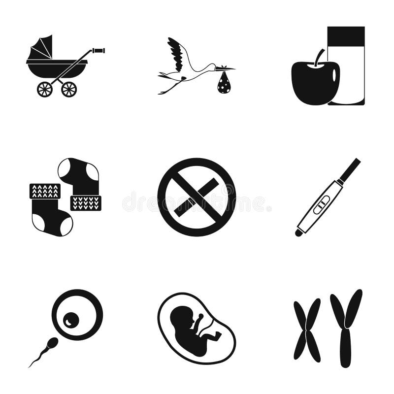 Pregnancy Icons Stock Illustrations – 5,331 Pregnancy Icons Stock ...