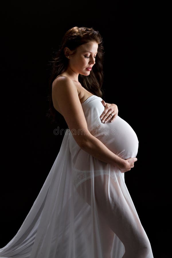 Pregnancy Model 36 weeks stock image. Image of mother - 25668955