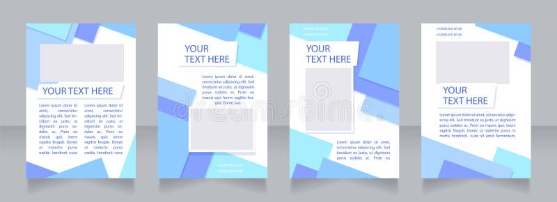 Pregnancy Symptoms Guidance Blank Brochure Layout Design. Vertical ...