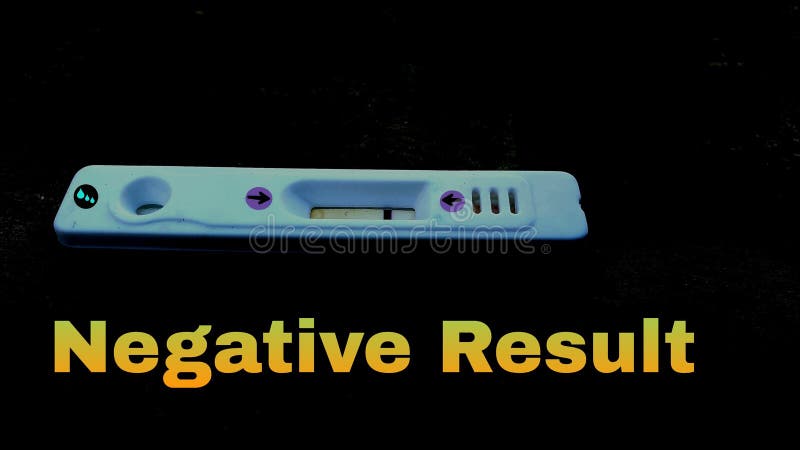 Pregnancy Test Card Pictures Stock Image - Image of negative, test ...
