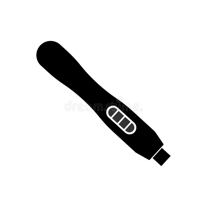 Pregnancy Test Kit Icon Vector Stock Illustration - Illustration of ...