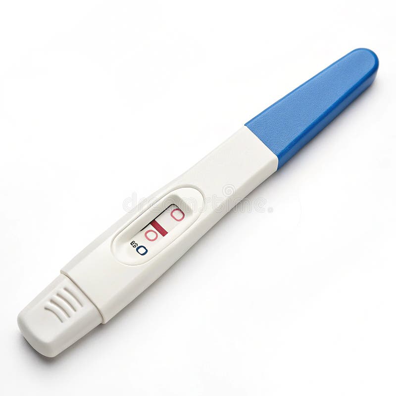 Pregnancy Test Kit with Positive Results Stock Illustration ...