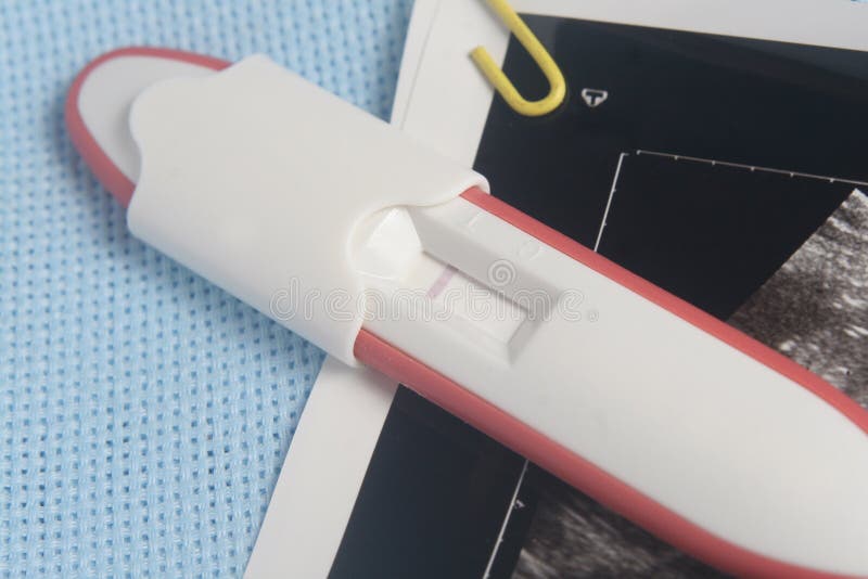 Pregnancy Test Pack (negative) Stock Image - Image of profile, family ...