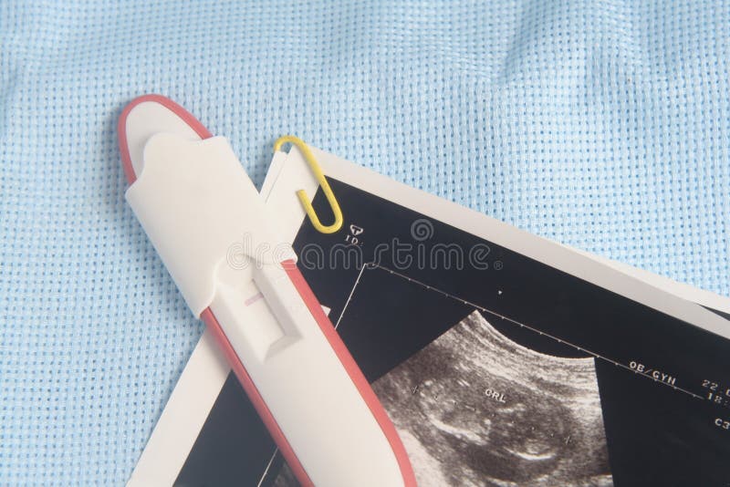 Pregnancy Test Pack (negative) Stock Photo - Image of lines, ovulation ...