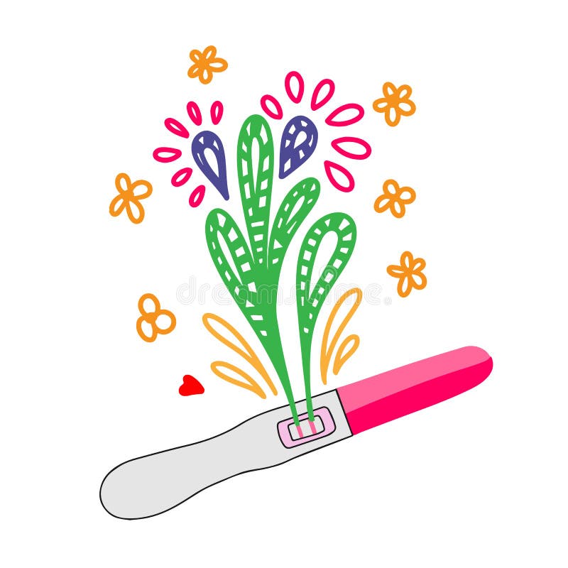 Pregnancy Test, Pattern, Baby Gender, Pregnancy Planning, Doodle and ...