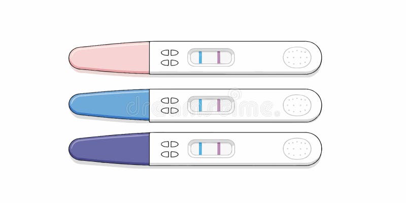 Pregnancy Test Strips Vector Stock Illustrations – 92 Pregnancy Test ...