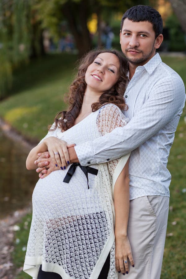 Pregnant couple stock image. Image of adults, motherhood - 26911803
