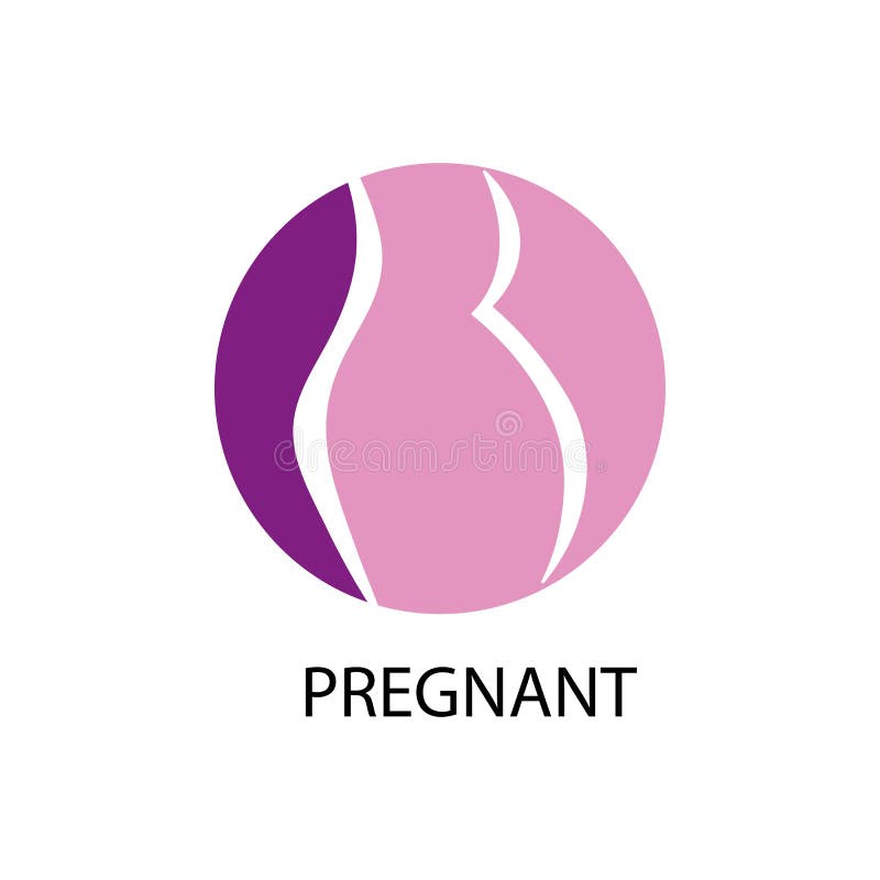 Pregnant logo vector stock vector. Illustration of company - 174361969